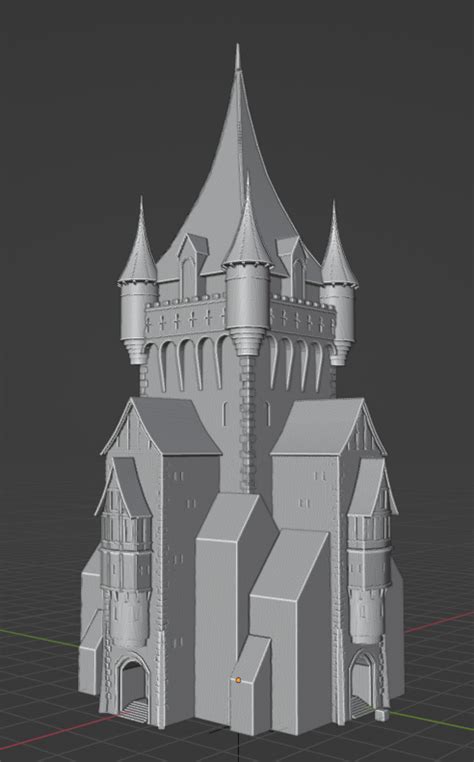 Castle Works In Progress Blender Artists Community