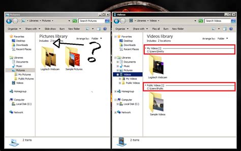 Video Libraries Folder Somehow Acquired An Extra Expand Option Solved Windows 10 Forums