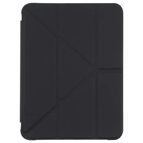 Tpu 투명 수평 변형 플립 가죽 태블릿 케이스 Ipad 미니 6 검정색 용 홀더 및 펜 슬롯