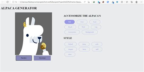 github ayouballali alpaca image generator website with react alpaca