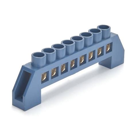 6way 10way Insulated Neutral Link Blue Terminal Connector Shopee Malaysia