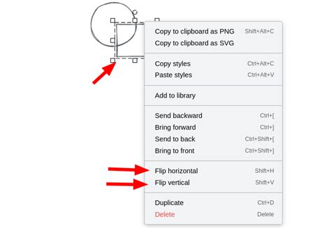 horizontal and vertical flip for multiple selected shapes and also for groups · issue 3771