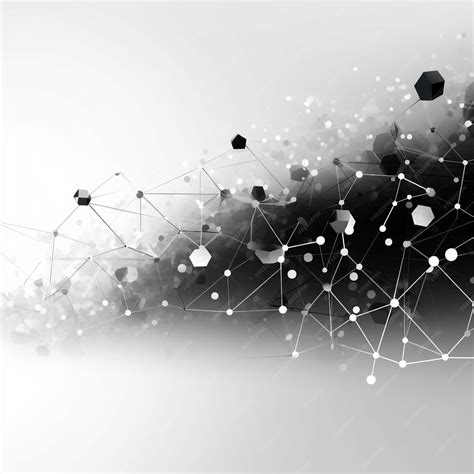 Premium Ai Image A Black And White Image Of A Complex Structure With