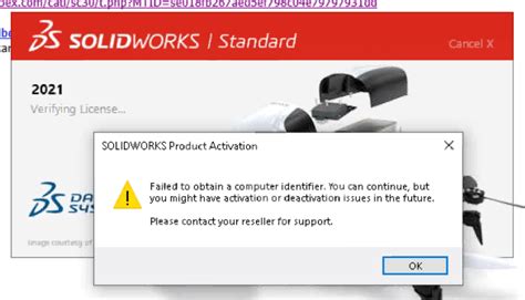 Solidworks Failed To Obtain A Computer Identifier Computer Aided Technology