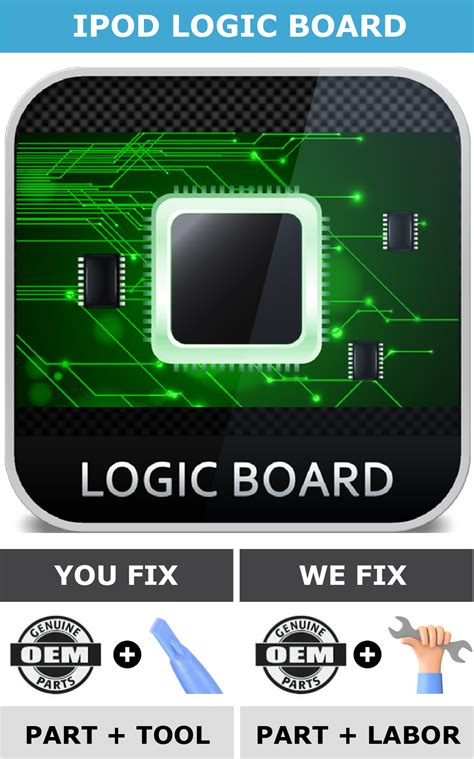 Original Apple Ipod Logic Board Replacement Kits And Repair Services