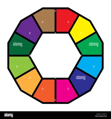 Polygon Table Colorful Frame For Your Text And A Big Data Icon Vector