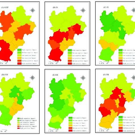 Spatial Distribution Of Regression Coefficients For Natural Factors In