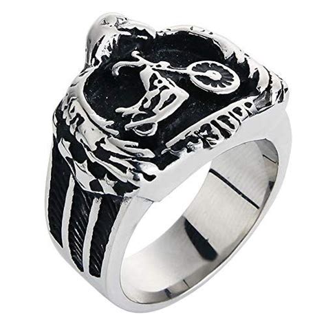 Mens Motorcycle Rings At April Langdon Blog
