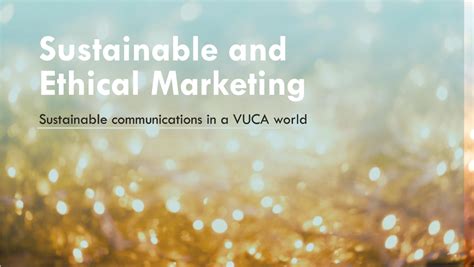 Navigating Sustainability In A Vuca World