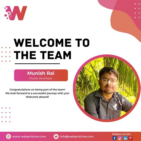 Welcomeonboard Newjoinee Flutterdeveloper Welcometoteam Newhire