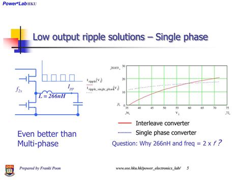 Ppt A Low Output Ripple Dc To Dc Converter Topology Using Voltage