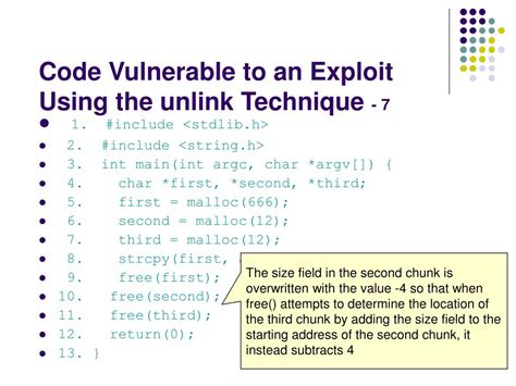 Ppt Secure Coding In C And C Dynamic Memory Management Powerpoint