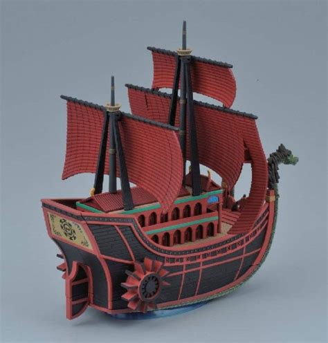 One Piece Grand Ship Collection Kuja Pirates Ship Model Kit Toy Snowman