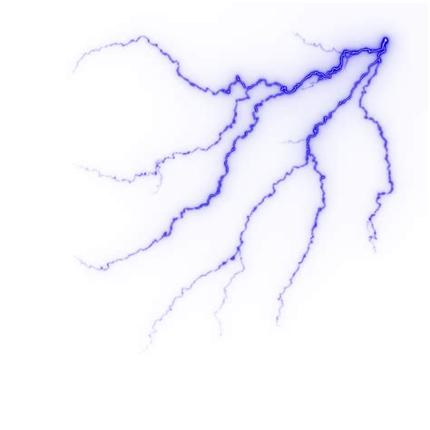 Lightning Natural Light Effect Bright Glowing 14255367 Png