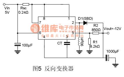 The Backward Converter Of MC Application Circuit Amplifier Circuit Circuit Diagram