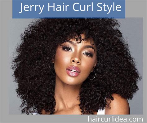 What Is Jerry Curl And Why Do Jerry Curl Become Popular Hair Curl Idea