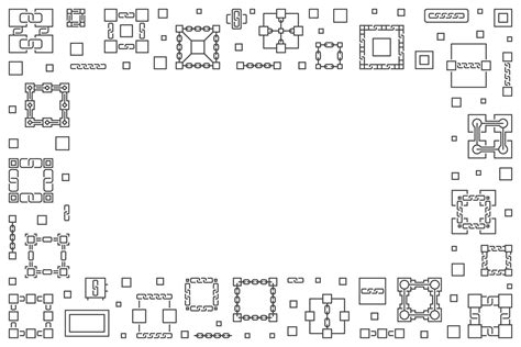 Blockchain Technology Concept Outline Frame Vector Illustration 13703359 Vector Art At Vecteezy