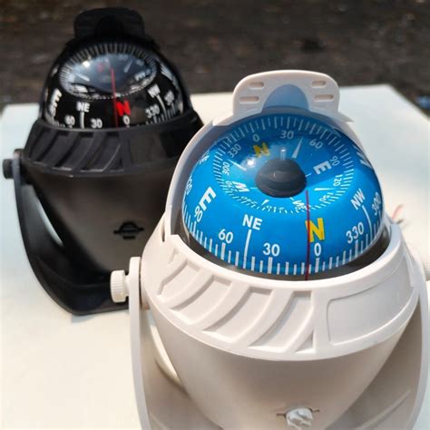 Jual Compas Kapal Bracket Mount Compass Kompas Navigasi Kapal Hitam