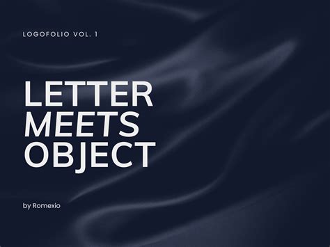 Logofolio Vol 1 Dual Meaning Logo Monogram Behance