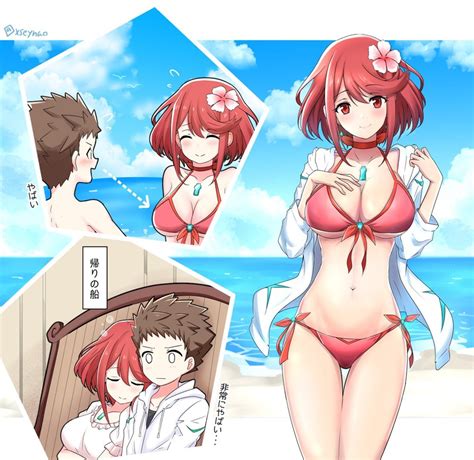 Pyra And Rex Xenoblade Chronicles And 1 More Drawn By Mochimochi