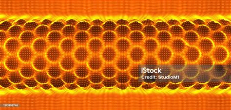 분자 구조와 추상적 인 배경 빛나는 입자가 있는 그리드 구조입니다 럭셔리 스타일 공상 과학 소설 마이크로 월드 개념 3d 벡터