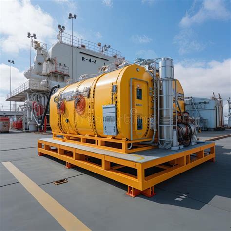 Mobile Nuclear Reactor Stock Illustration Illustration Of Uranium