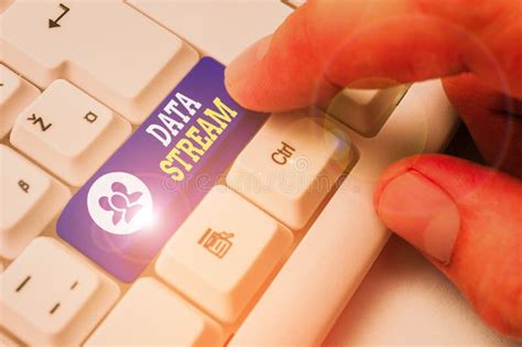 Text Sign Showing Data Stream Conceptual Photo Sequence Of Digitally Encoded Coherent Signals