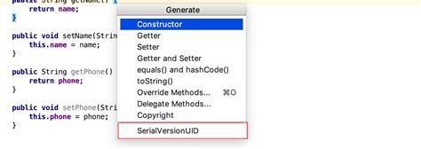 Idea生成序列号插件generateserialversionuid的使用idea 怎么生成数字编号插件 Csdn博客