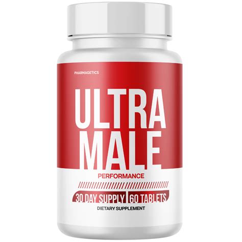 Ultra Male Capsules Ultramale Vitality Supplement Men 60 Tablets