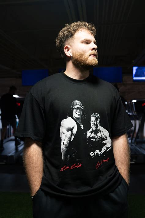 Sam Sulek And Lee Priest Heavyweight Oversized T Shirt Creatine