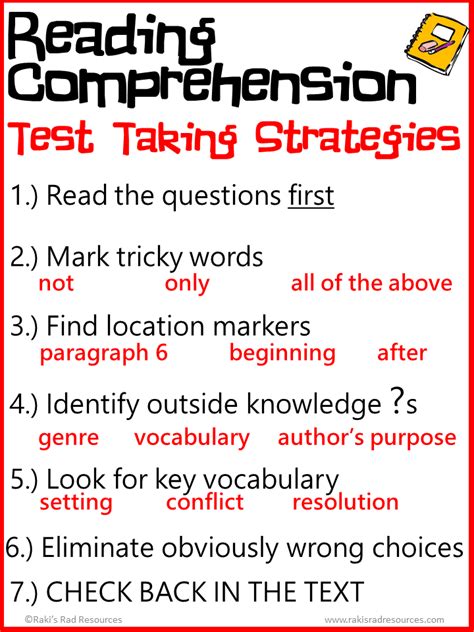Teach Test Taking Strategies Every Day For All Tests Not Just Right Before High Stakes Testing