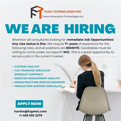 Fuge Technologies Inc On Linkedin Systemsanalyst