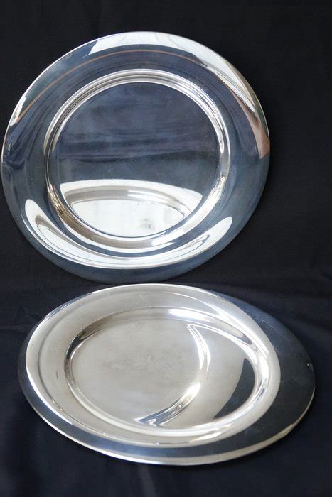 Scandia Karlshamn Silver Plated Plates 8 Silverplate Catawiki