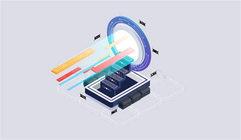 Isometric Design Concept Virtual Reality And Augmented Reality Software Development And