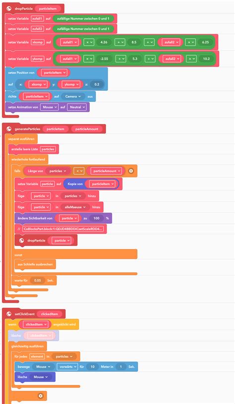 Animating Elements Of A List Coblocks Cospaces Edu Forum