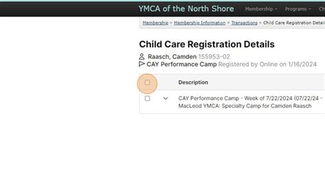 Ymca Of The North Shore How To Cancel A Camp Registration