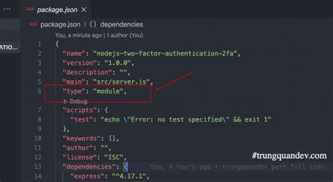 Hướng dẫn sử dụng ES Modules cú pháp import export trong NodeJS TrungQuanDev