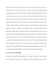 Technical Controls Are Those Security Controls Docx Technical Controls Are Those Security