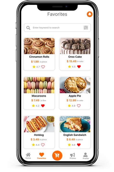 Bakery Application Ui Design Behance Bakery Application Ui Design Behance