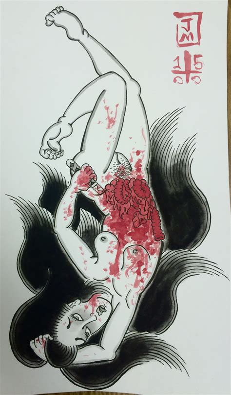 Geisha Commits Seppuku By Captainshunga Hentai Foundry