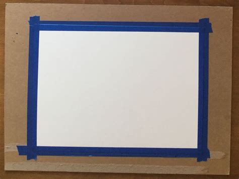 Tape Watercolor Paper To Board At Rose Longstaff Blog
