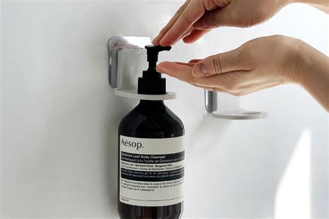 딜라이트홈 5쿠폰 욕실 디스펜서 샴푸세제 공병 홀더거치대 위시버킷