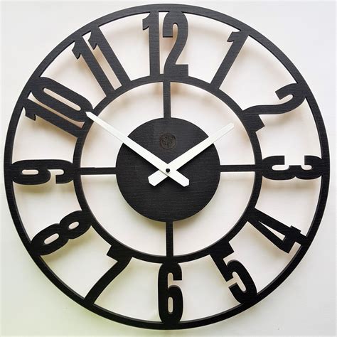 ᐉ Годинник настінний Ti Time Лофт 3 45 см Чорний • Краща ціна в Києві