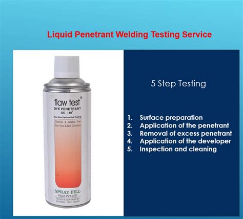 Liquid Penetrant For Welding Testing At ₹ 300 Piece In Chennai Id 23571133097