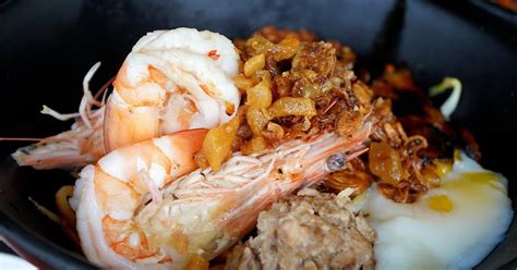 Prawnaholic Prawn Mee Porno Menu Review Pasir Ris Central Hawker Centre Tony Johor Kaki