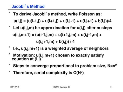 James Demmel Cs 267 Applications Of Parallel Computers Lecture 17
