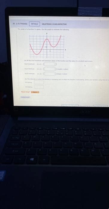 Solved Sketch The Graph Of The Function By First Making A