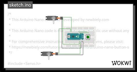 Servo Wokwi Esp32 Stm32 Arduino Simulator