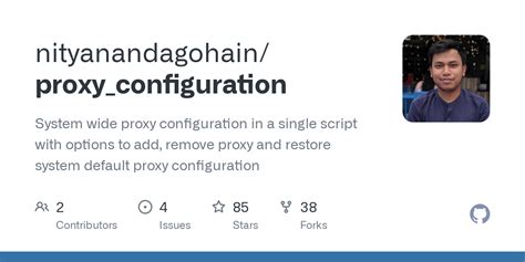 GitHub Nityanandagohain Proxy Configuration System Wide Proxy Configuration In A Single