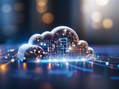 Premium Ai Image Sentinel In The Clouds Cyber Security Of Cloud Network With Generative Ai Edge